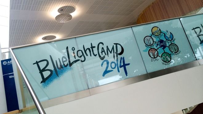 Unconference liveblogging at BlueLightCamp